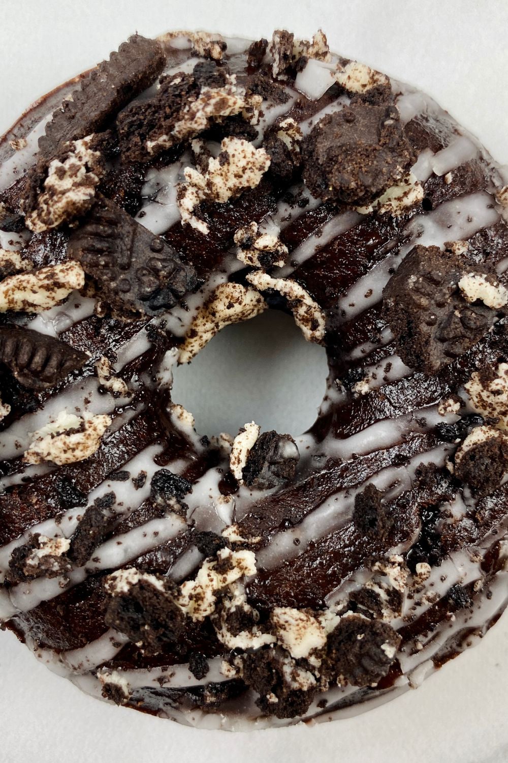 Baked Chocolate Oreo Donuts | Healthy Foodie Girl