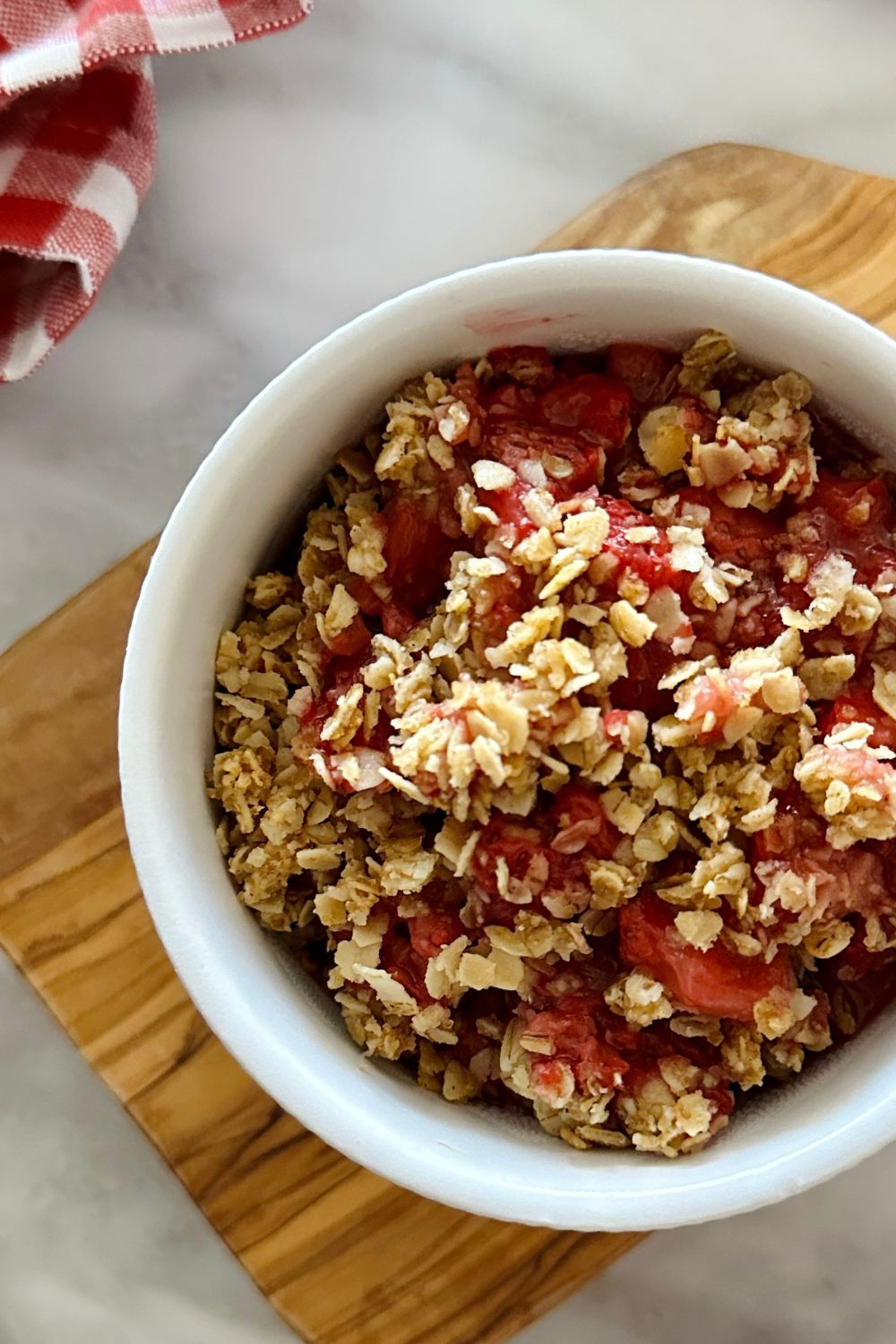 Strawberry Crumble | Healthy Foodie Girl