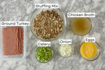 Turkey Stuffing Meatballs | Healthy Foodie Girl