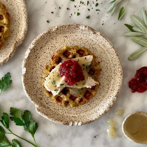 Stuffing Waffles Recipe | Healthy Foodie Girl