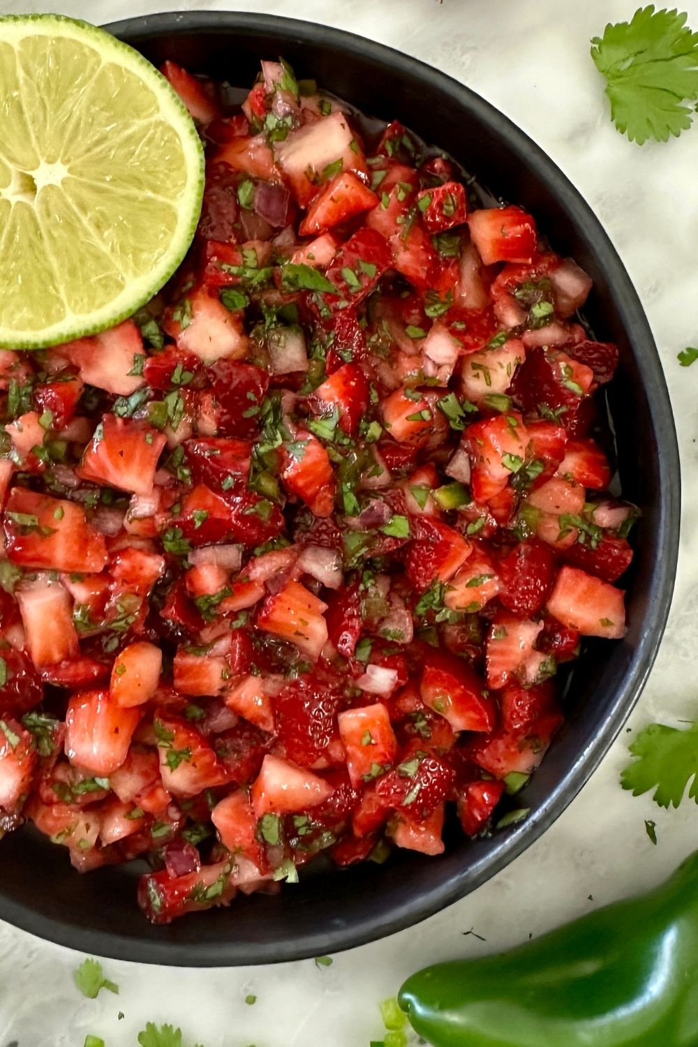 Strawberry Salsa | Healthy Foodie Girl