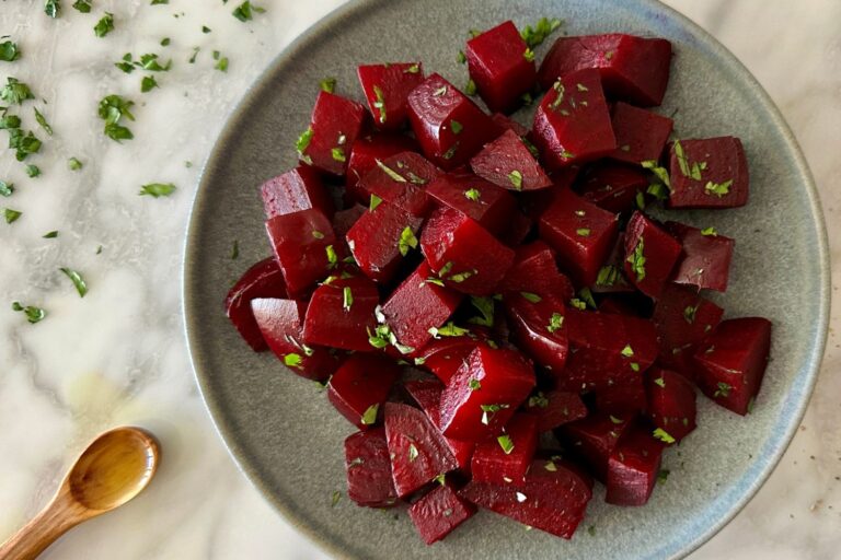 Roasted Beets in Foil | Healthy Foodie Girl