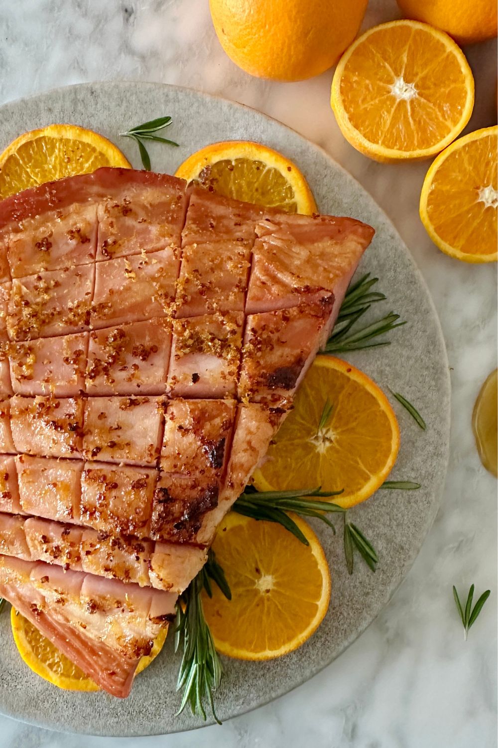 Honey and Orange Glazed Ham | Healthy Foodie Girl