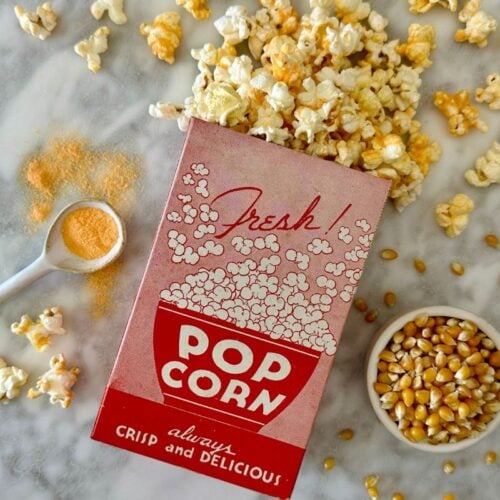 CHEDDAR PROTEIN POPCORN | Healthy Foodie Girl
