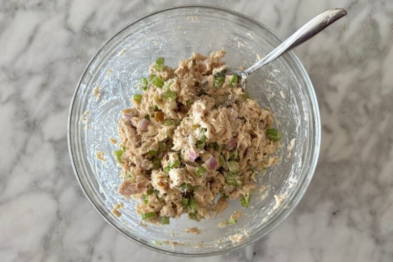 Cottage Cheese Tuna Salad | Healthy Foodie Girl