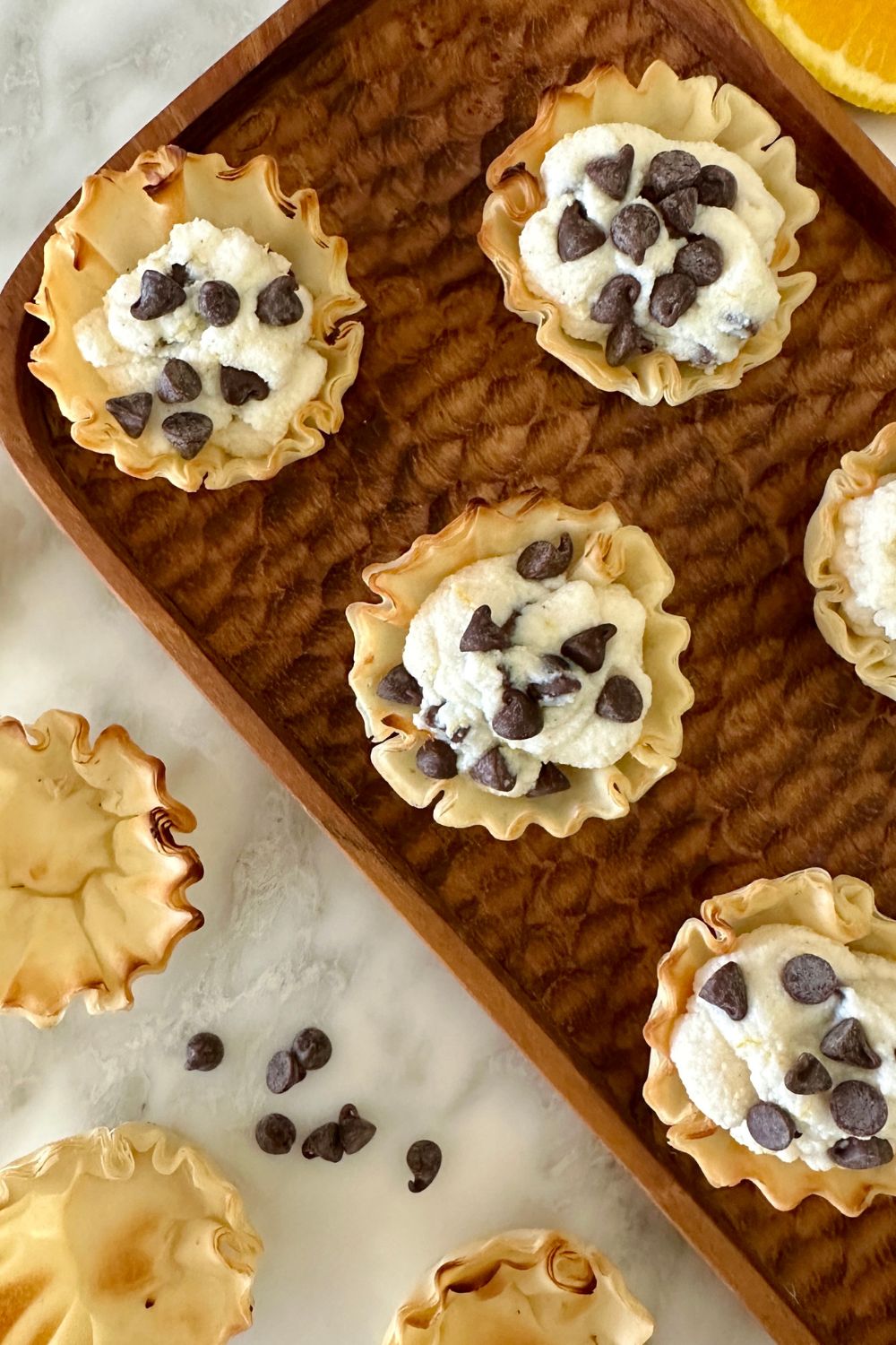 Phyllo Cannoli Bites | Healthy Foodie Girl
