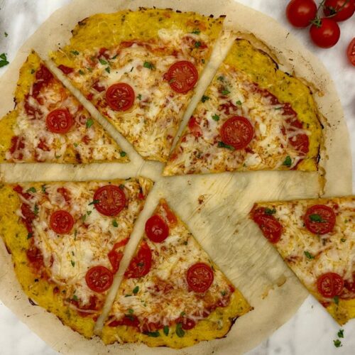 Spaghetti Squash Pizza Crust | Healthy Foodie Girl