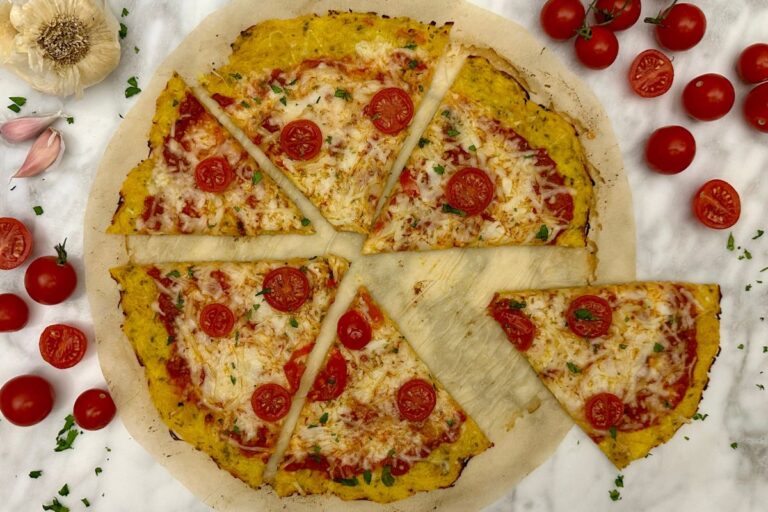Spaghetti Squash Pizza Crust | Healthy Foodie Girl