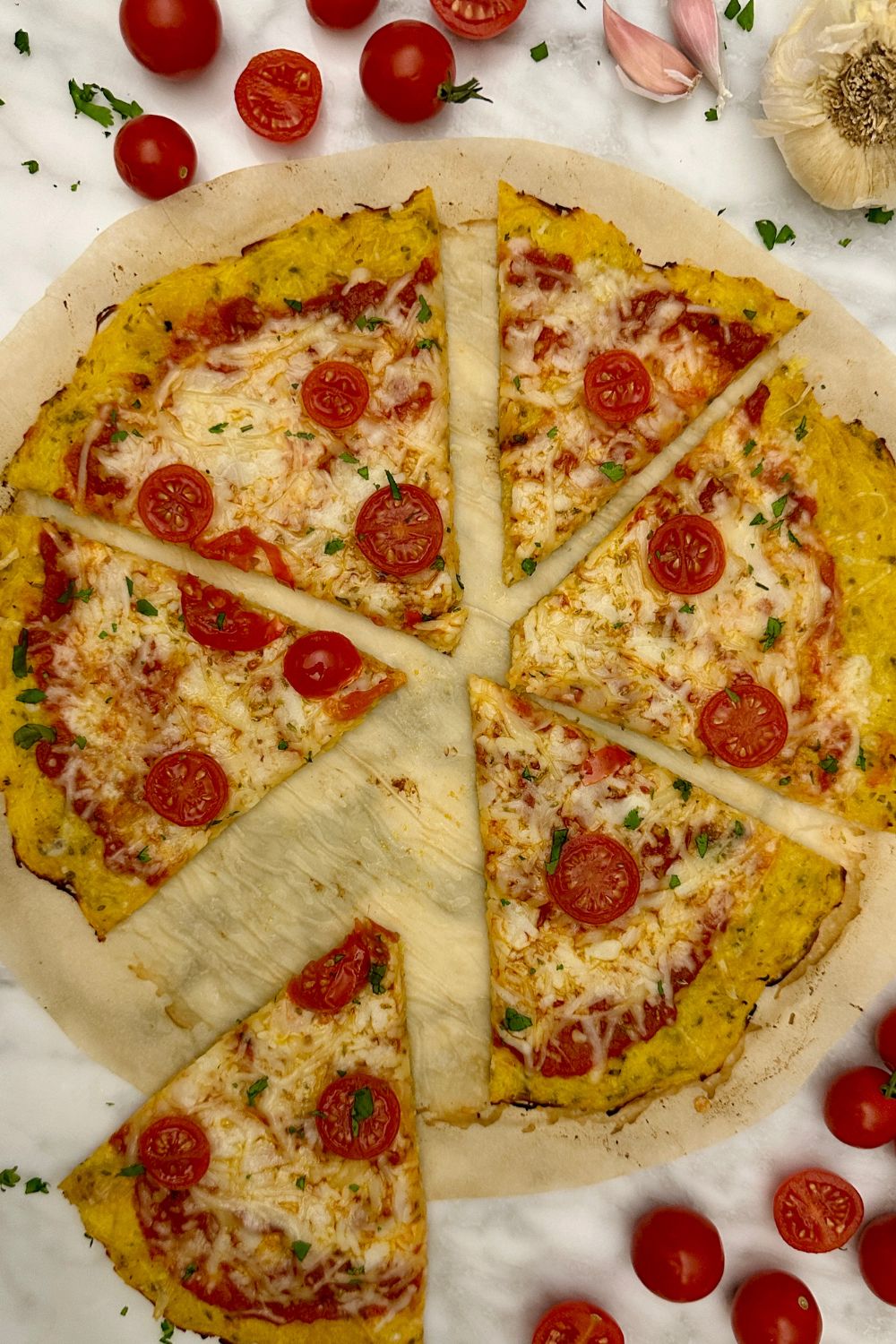 Spaghetti Squash Pizza Crust | Healthy Foodie Girl